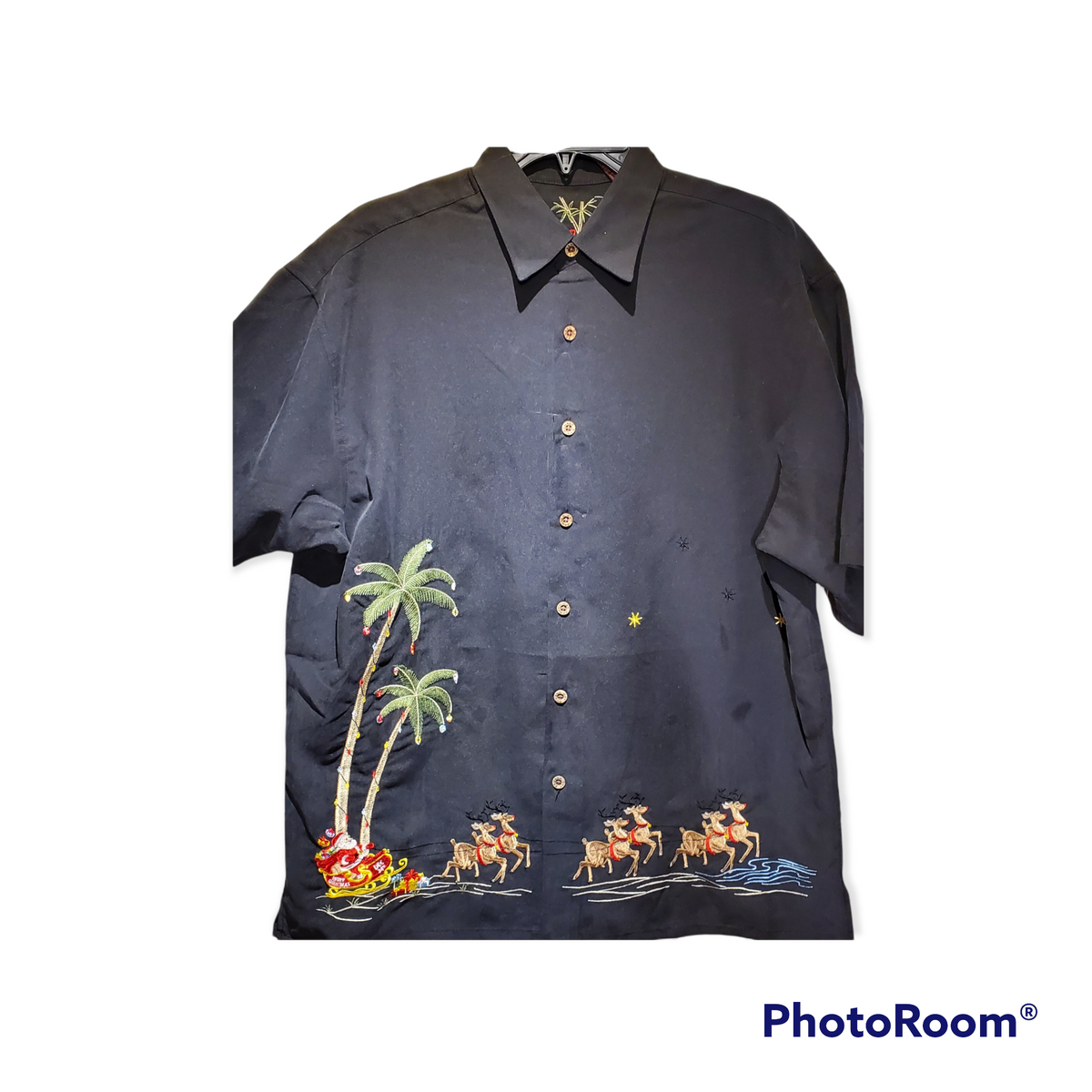 Palm Tree Santa w/Sleigh – Poodle's Island Wear Gifts & Jewelry