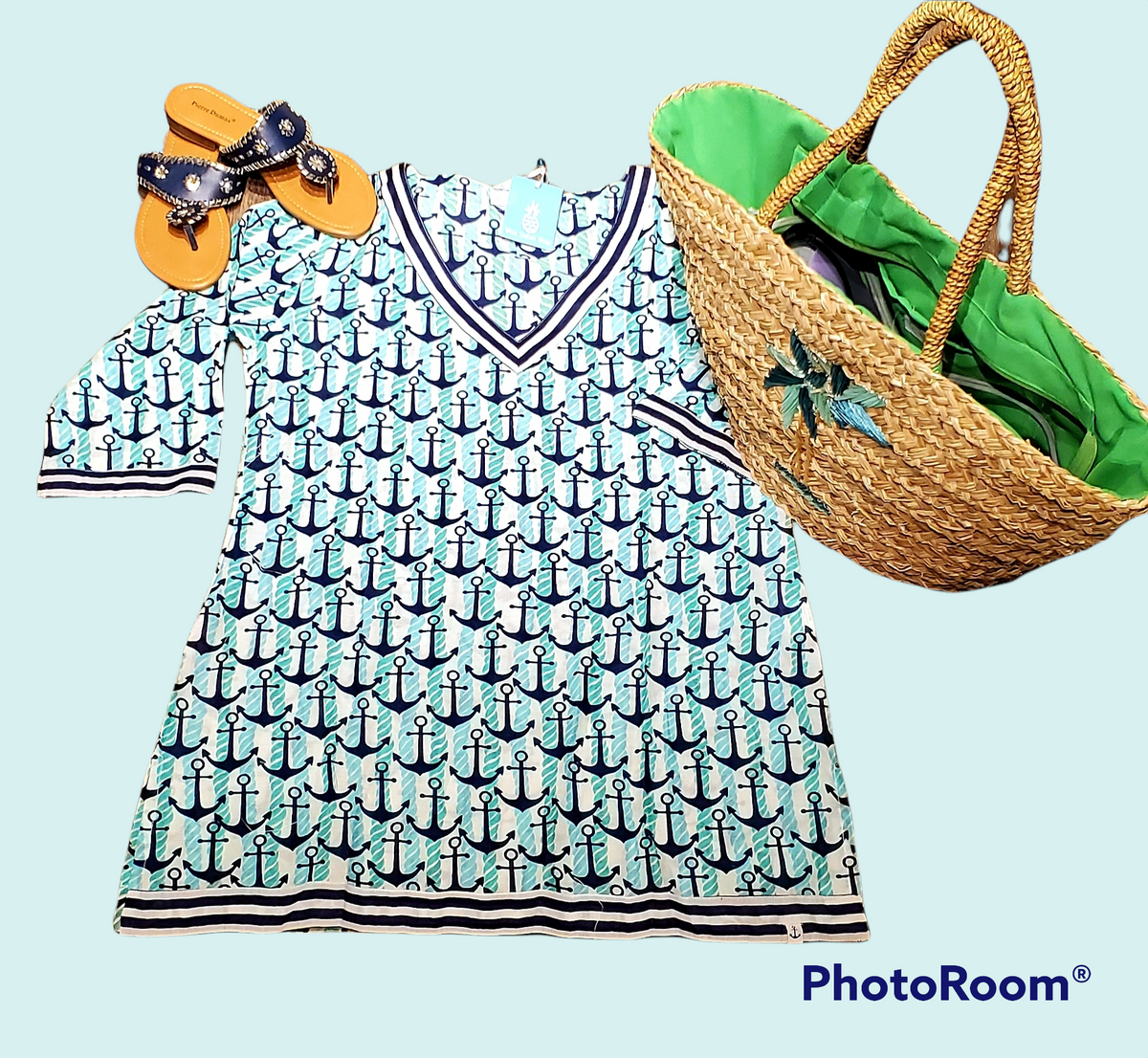 Anchor Tunic – Poodle's Island Wear Gifts & Jewelry